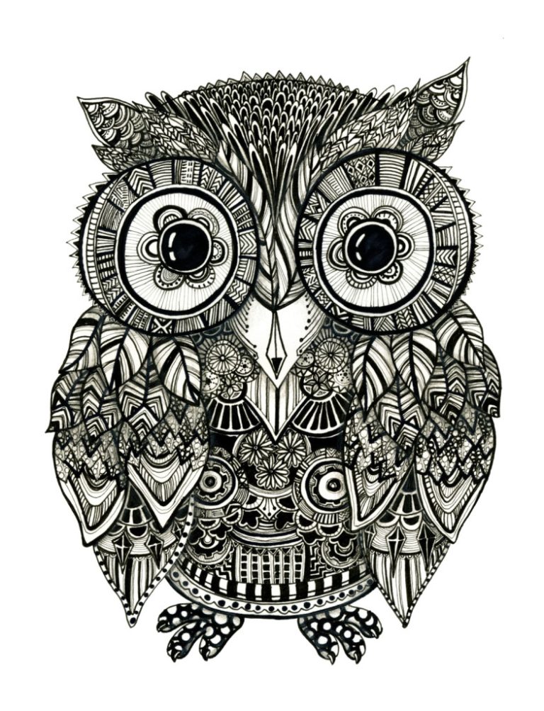 Zen Animals – Doodle Art Club