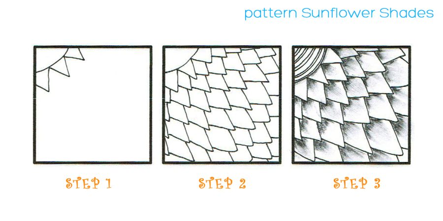 pattern SUNFLOWER SHADES – Doodle Art Club