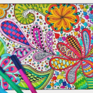 Zen Flowers (part 1) – Doodle Art Club