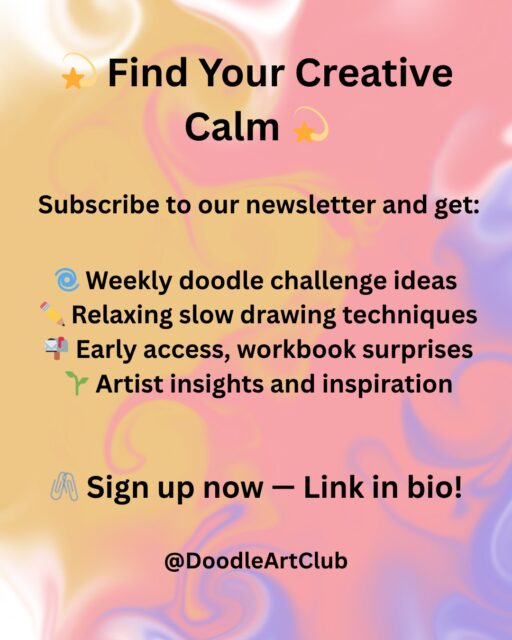 Doodling for Mindfulness – Doodle Art Club