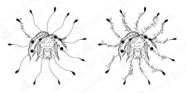 Reconnect with Yourself Through Art: A Step-by-Step Affirmation Drawing ...